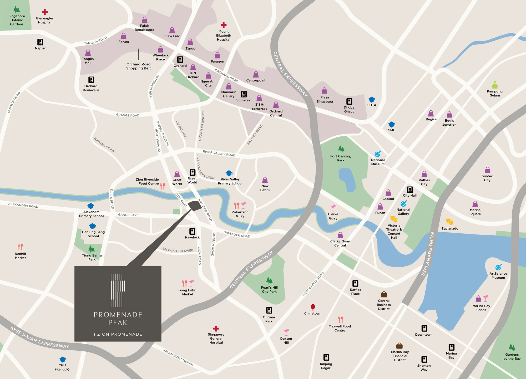 Location | Promenade Peak